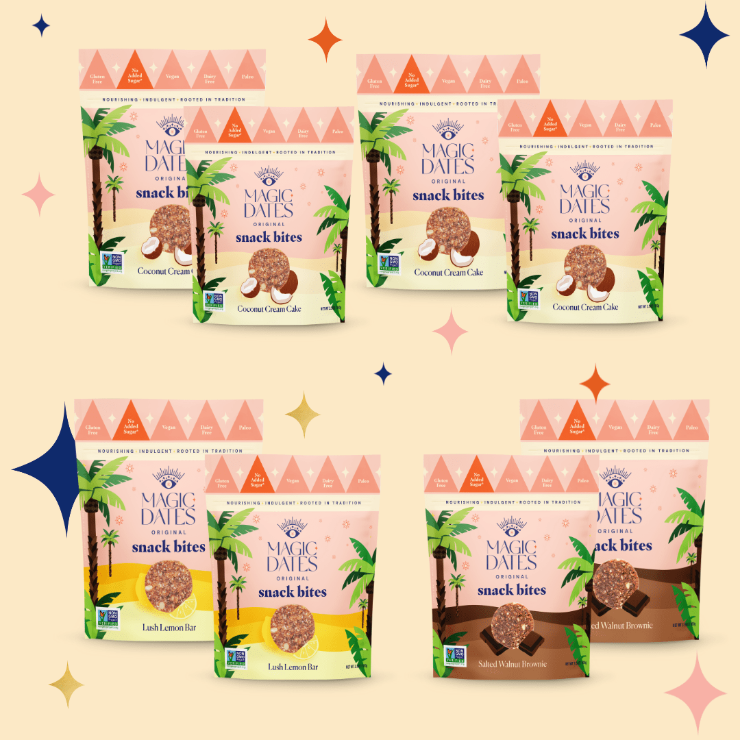 MAGICDATES - No Sugar Added, Nutrient-Dense, Healthier, Snack Bites